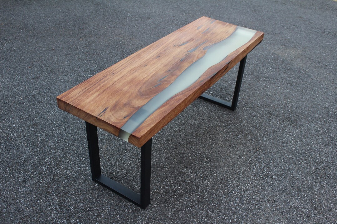 Acacia Epoxy Coffee Table/bench - Etsy