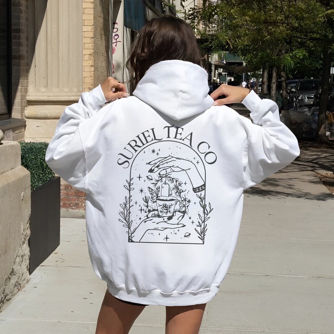 Suriel Tea Co Hoodie Sweater, Acotar Tea Sweater, Bookish Sweat, SJM ...