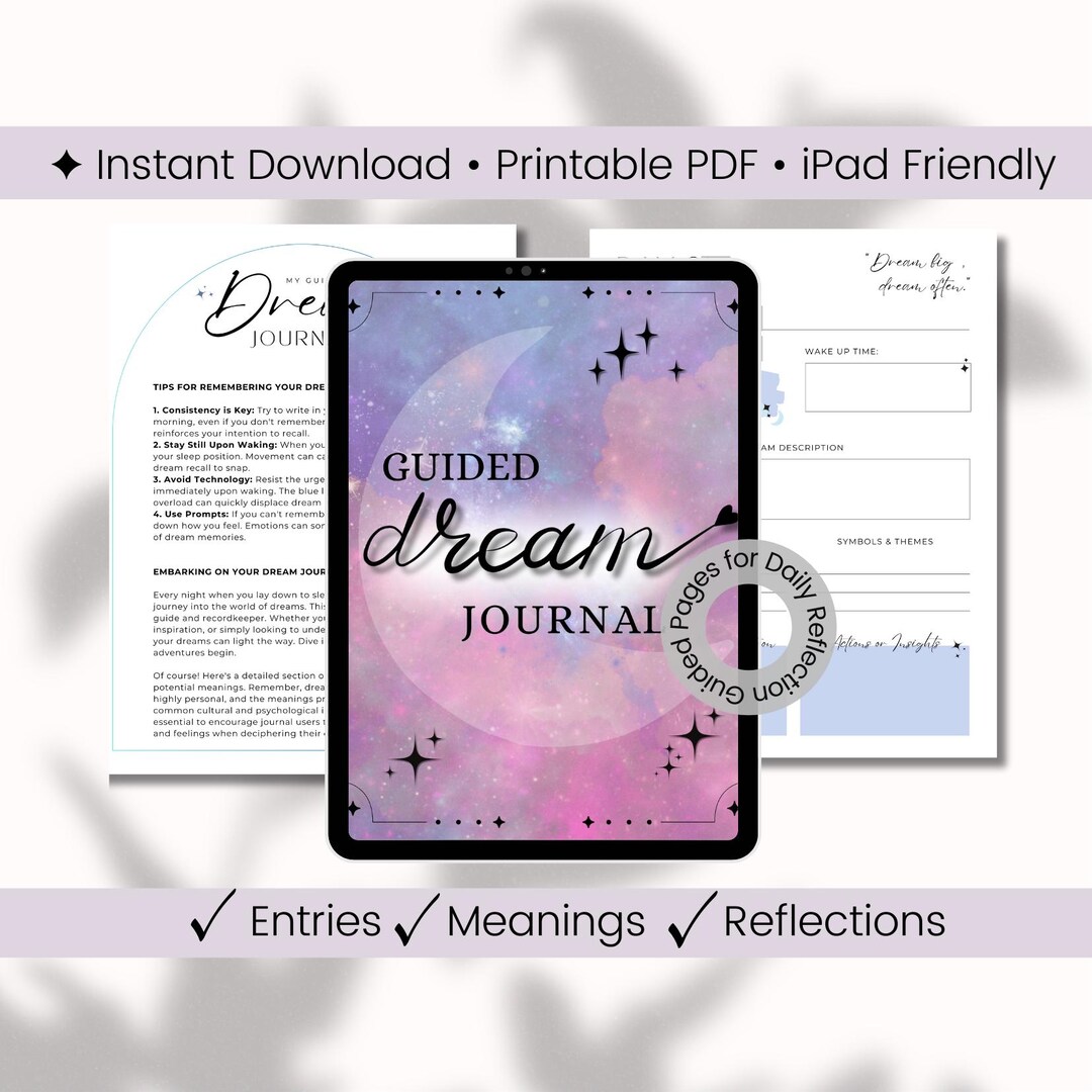 Digital Dream Journal | Lucid Dream Tracker | Manifestation & Sleep Log ...
