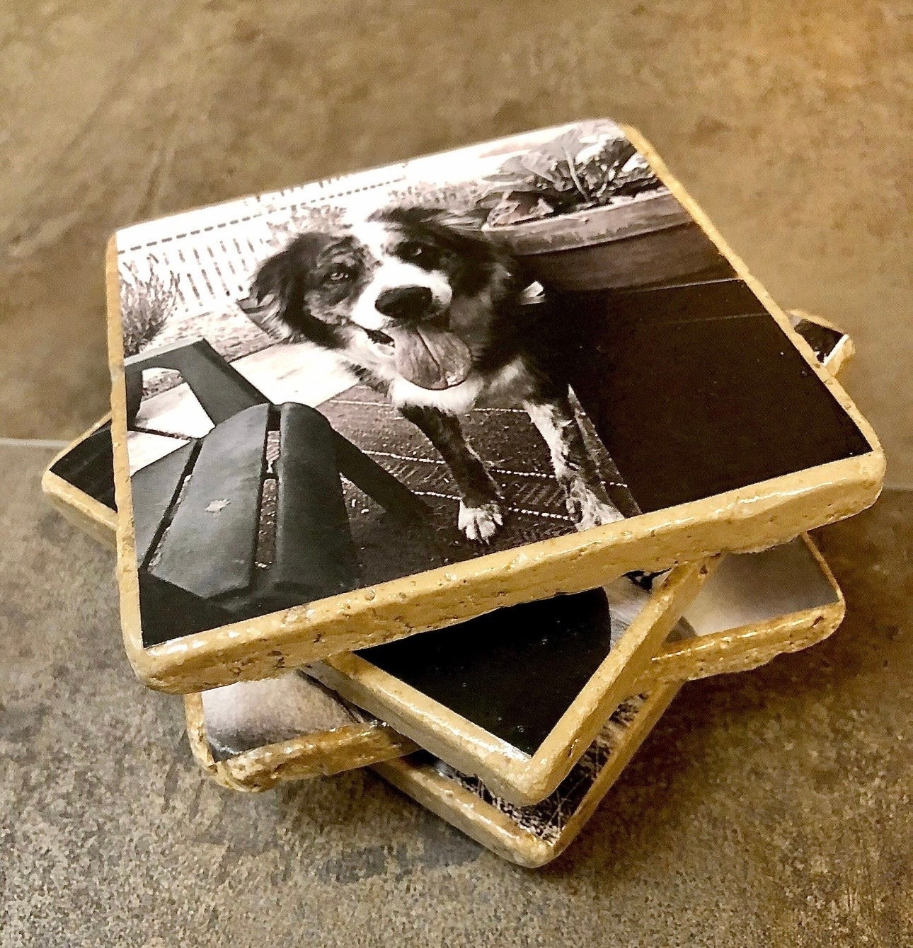 Custom Stone Coasters With Photos Gifts for Family Gifts for Mom Gifts ...
