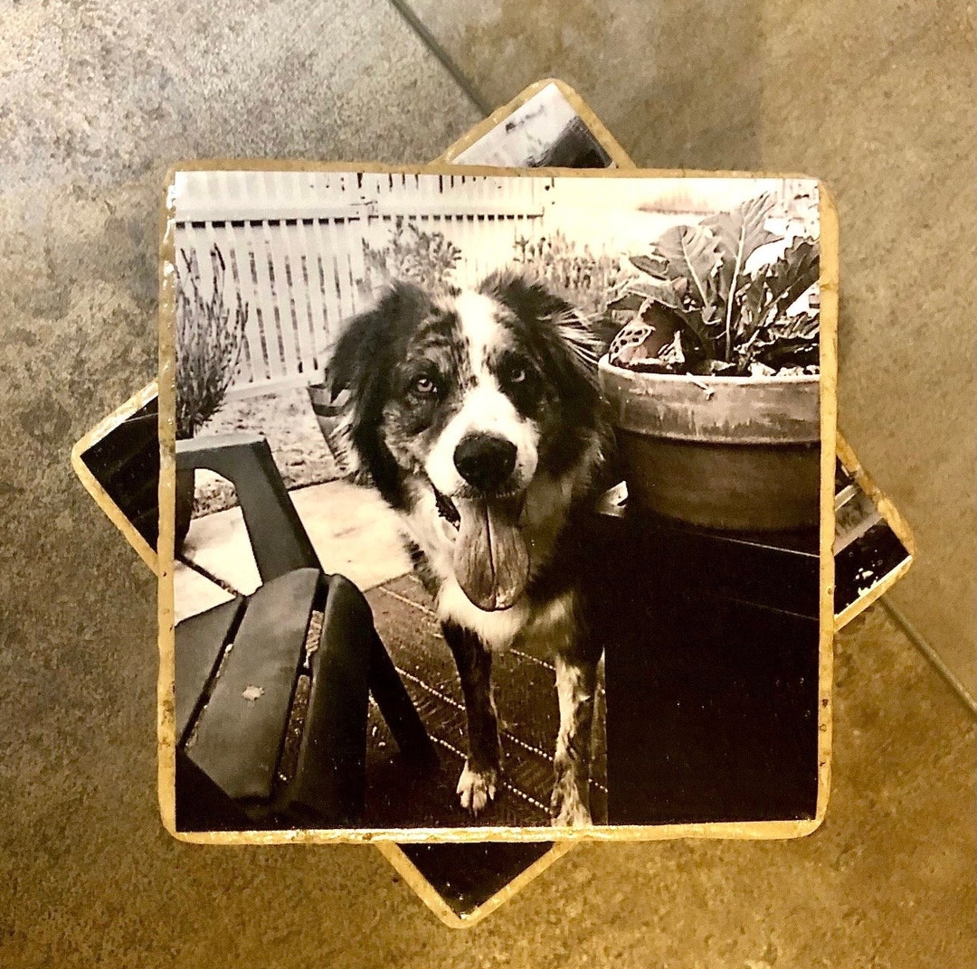 Custom Stone Coasters With Photos Gifts for Family Gifts for Mom Gifts ...