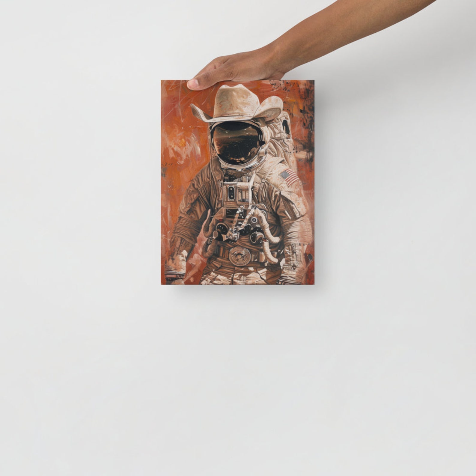 Retro Space Cowboy: Mars - Etsy
