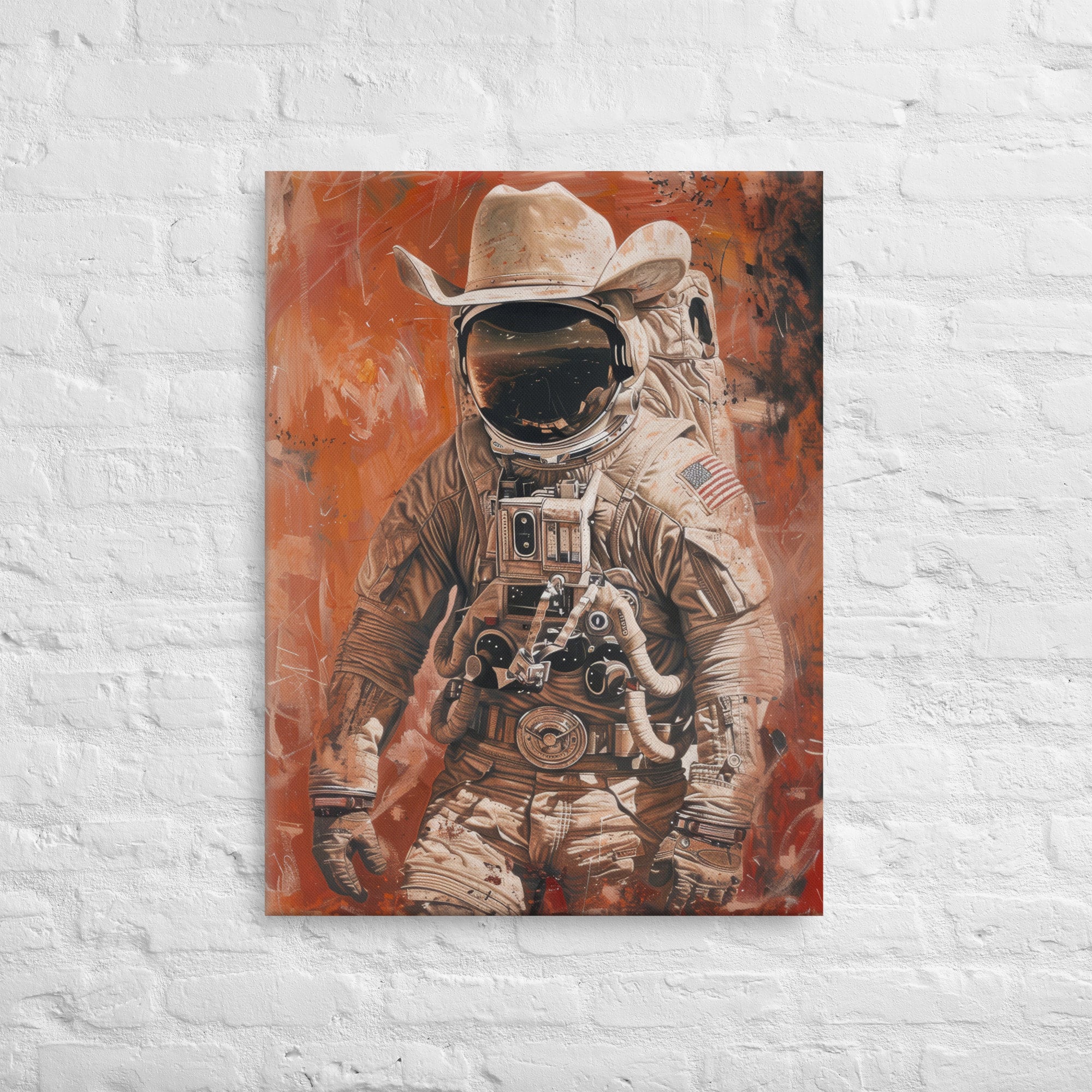 Retro Space Cowboy: Mars - Etsy