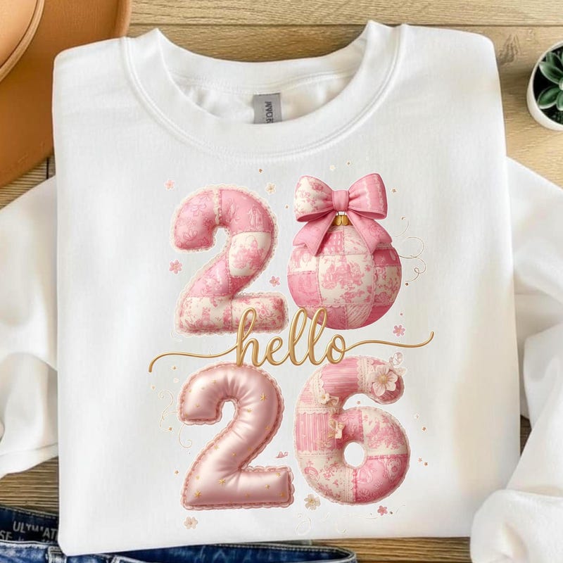 Pink Toile Numbers - Etsy