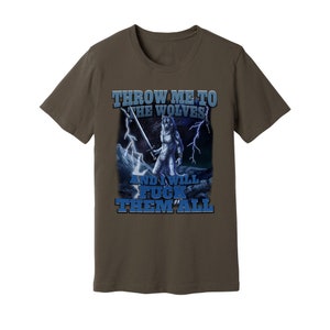 Sigma Wolf Shirt - Etsy