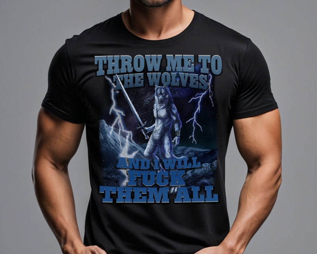 Sigma Wolf Shirt - Etsy