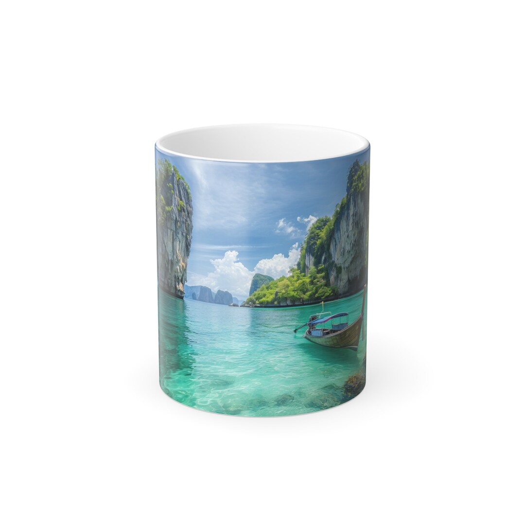 Beautiful Color Morphing Mug, Cute Gift for Her, Unique Color Changing ...
