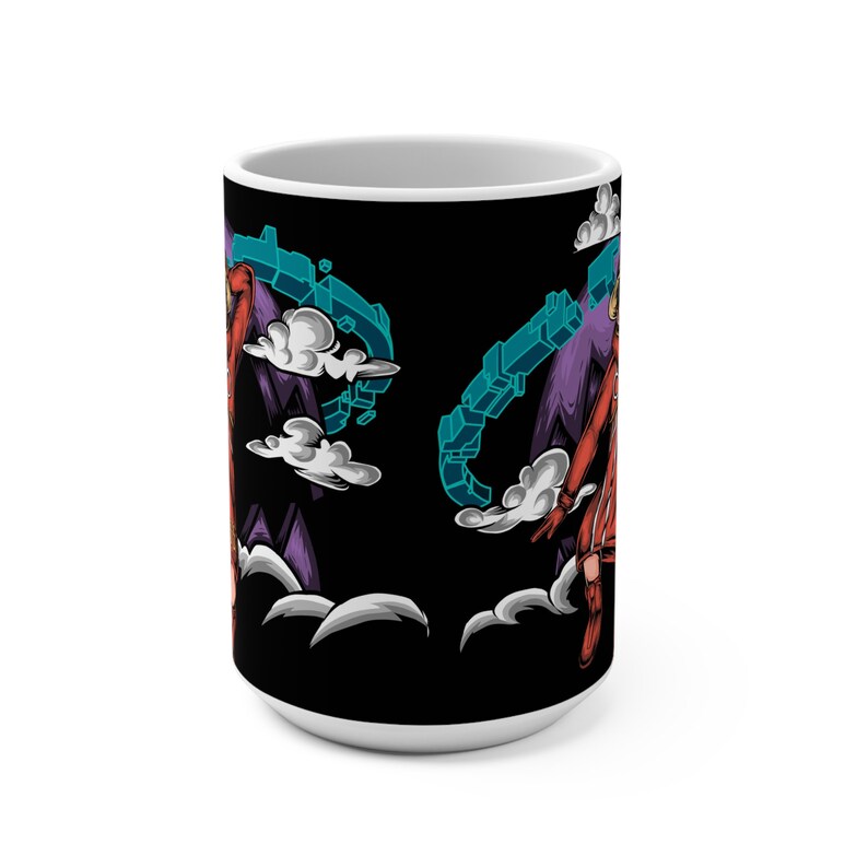 One Piece Anime Monkey D. Luffy Egg Head Island Arc Coffee Mug Gift ...