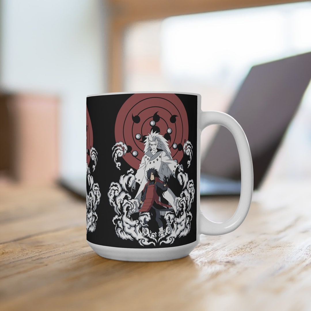 Madara Uchiha Naruto Shippuden Anime Coffee Mug Gift Idea for Him ...