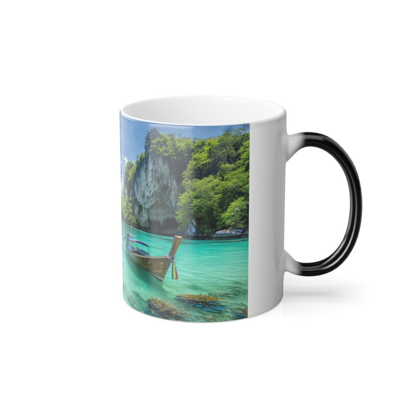 Beautiful Color Morphing Mug, Cute Gift for Her, Unique Color Changing ...