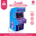 Arcade Machine Box Template, Arcade Game Favor Box, Video Game Template ...