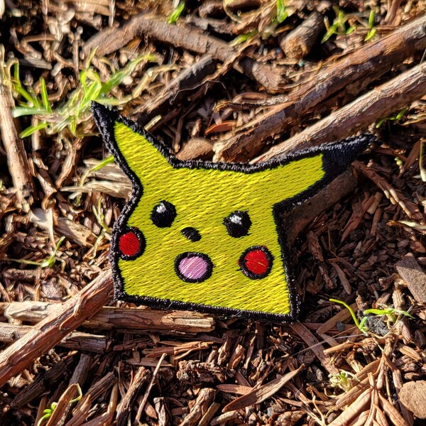 Pikachu Patch - Etsy