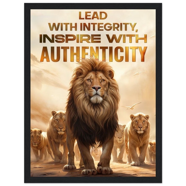 Integrity Poster - Etsy