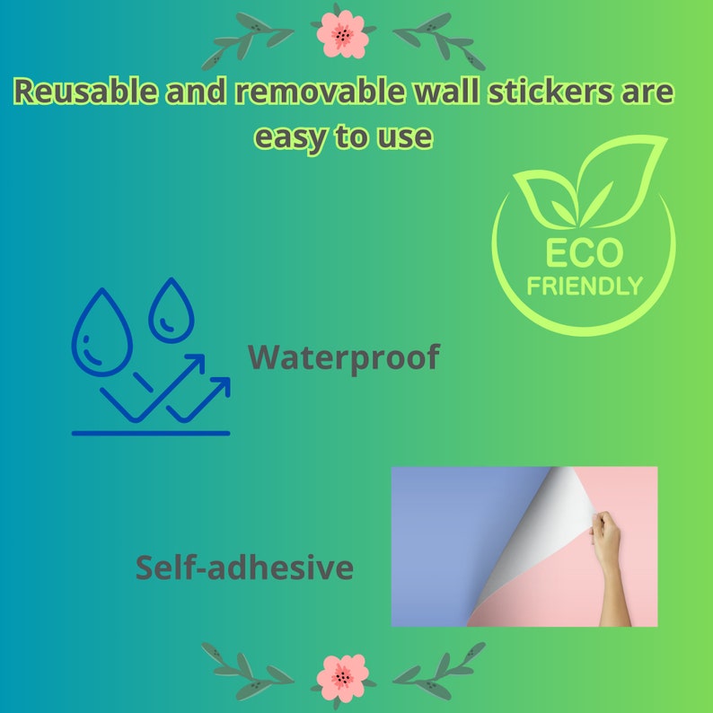 Stars Wall Stickers,cute Boho Stars Wall Sticker,nursery Baby Room,peel ...