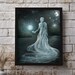 Will O' the Wisp Pop-surreal Print Gothic Home Decor Dark Academia Art ...