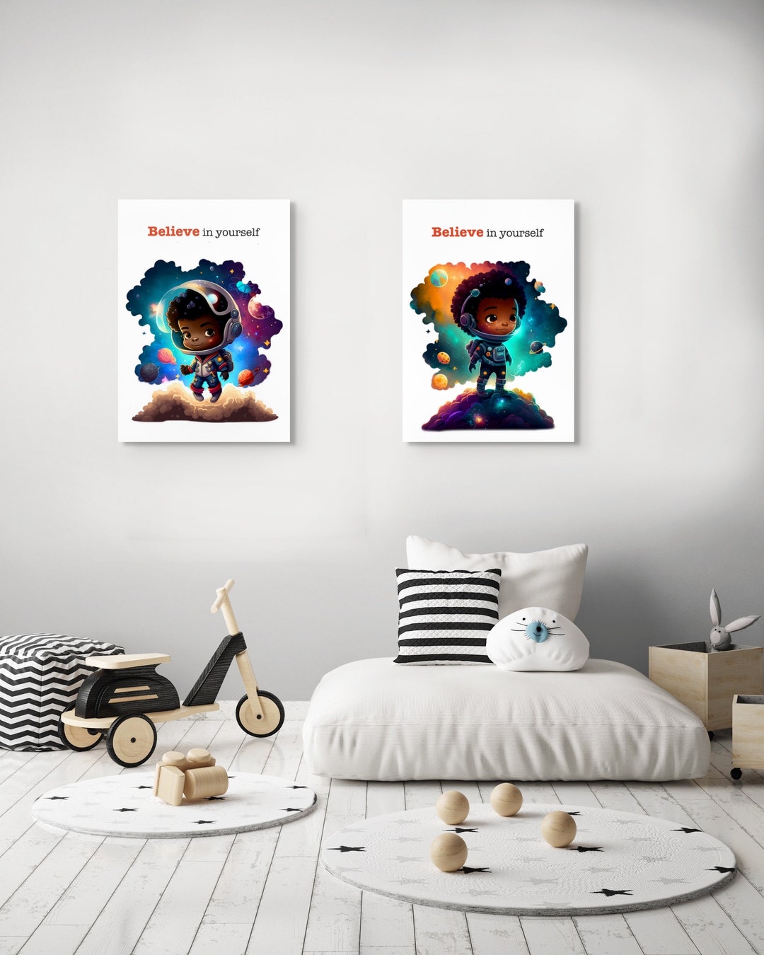 Black Boy Art, Prints for Boys, Gifts for Boys, Black Art, Nursery Room ...