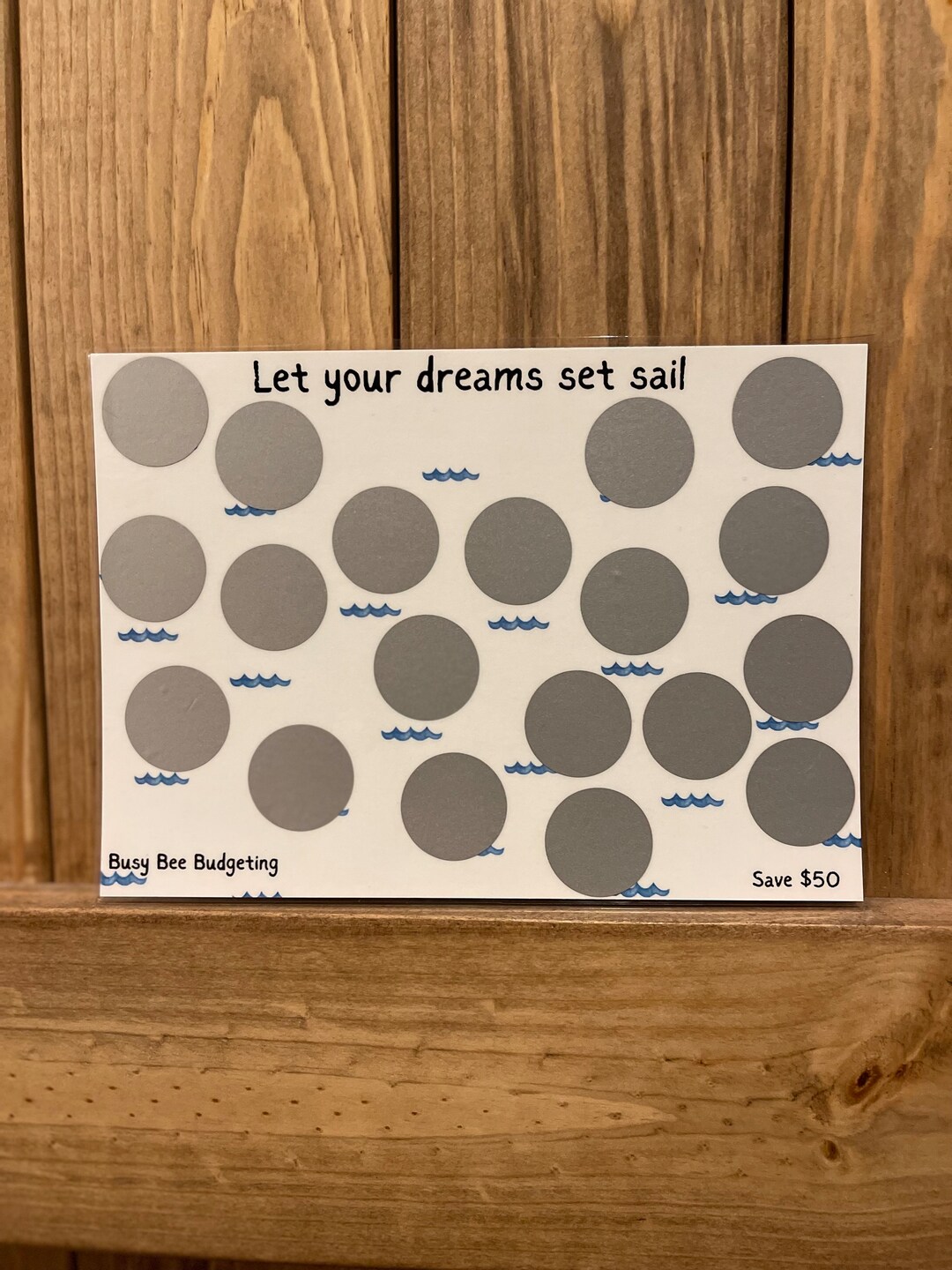 Let Your Dreams Set Sail Savings Challenge - Etsy