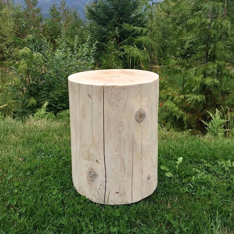 Stump Side Table - Etsy