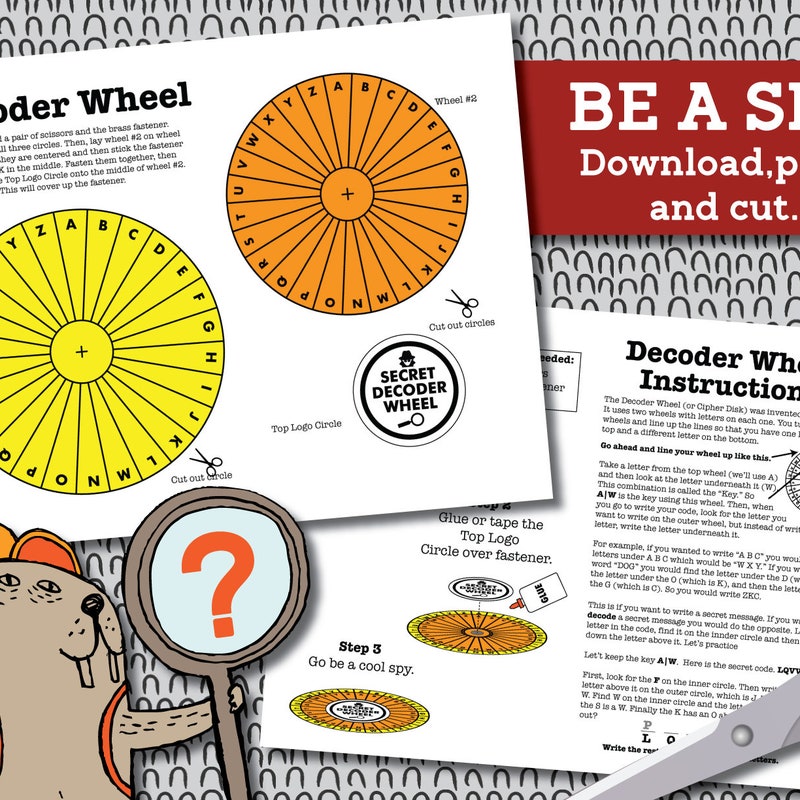 Spy Decoder - Etsy