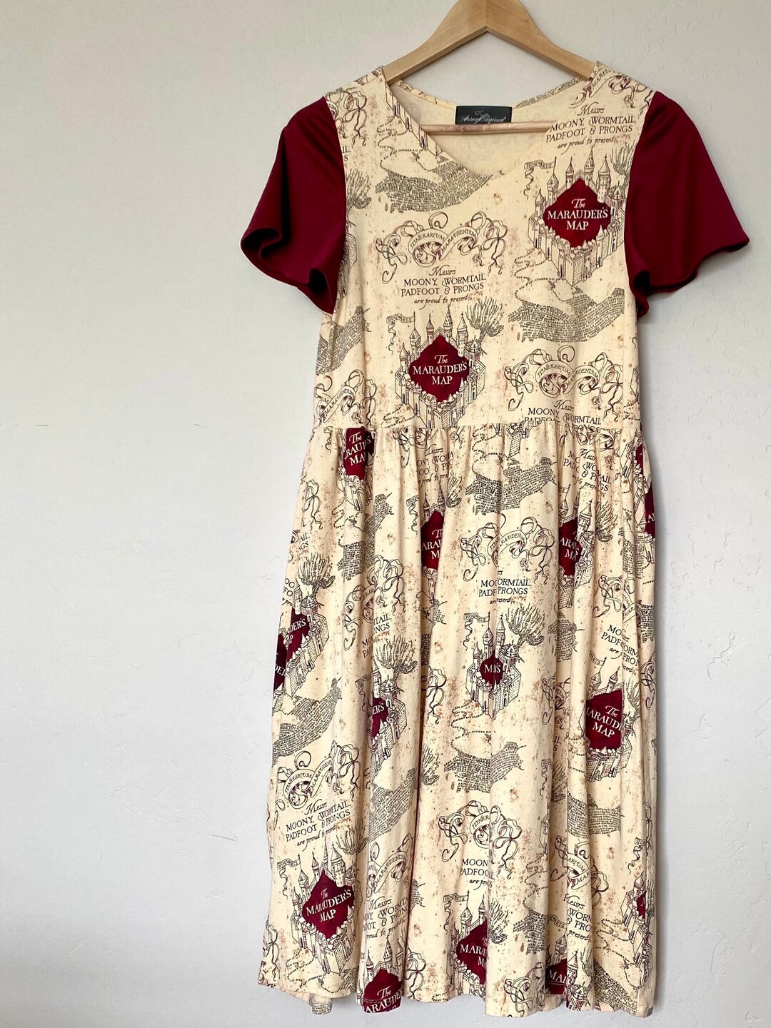 Marauders Map Dress - Etsy