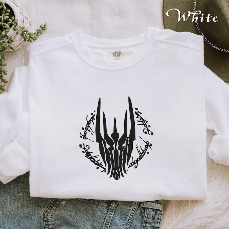 Lord of the Rings Sauron Symbol Sweatshirt, Lord of the Rings ...