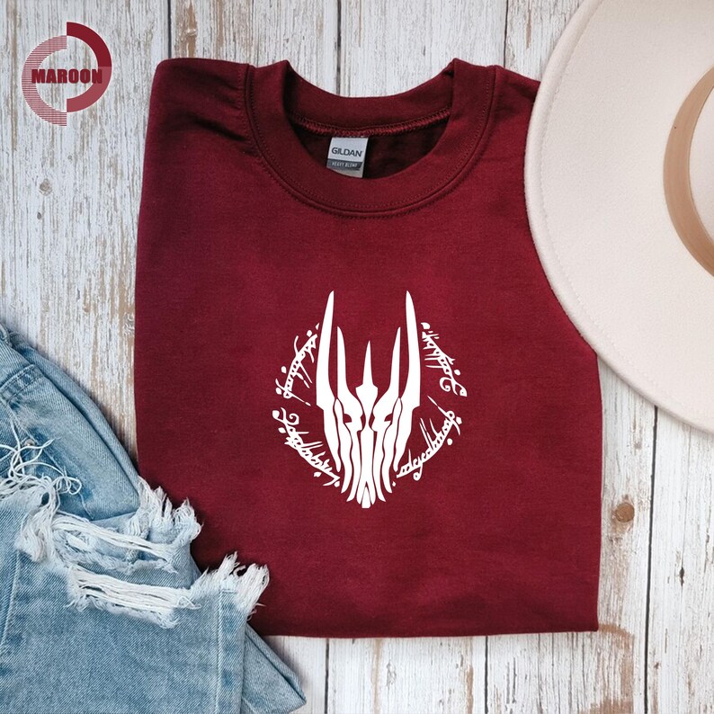 Lord of the Rings Sauron Symbol Sweatshirt, Lord of the Rings ...