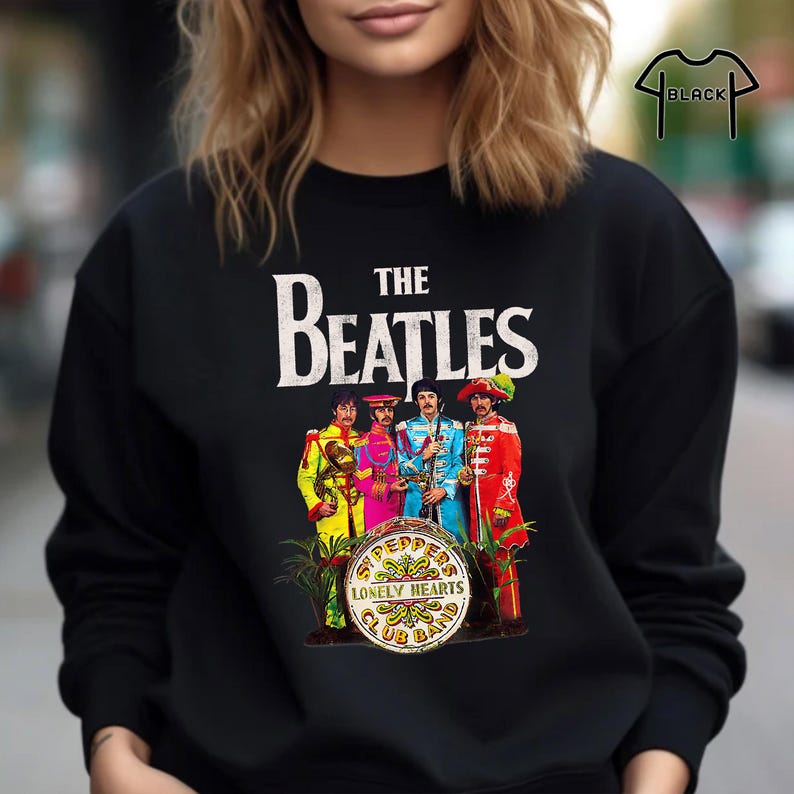 The Beatles Sweatshirt, the Beatles 70s Sweater, Beatles Gifts, Rock ...