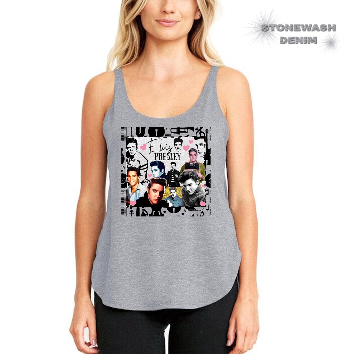 Elvis Presley Tank Top, Elvis Presley Gift, Elvis Presley Merch, Gift ...