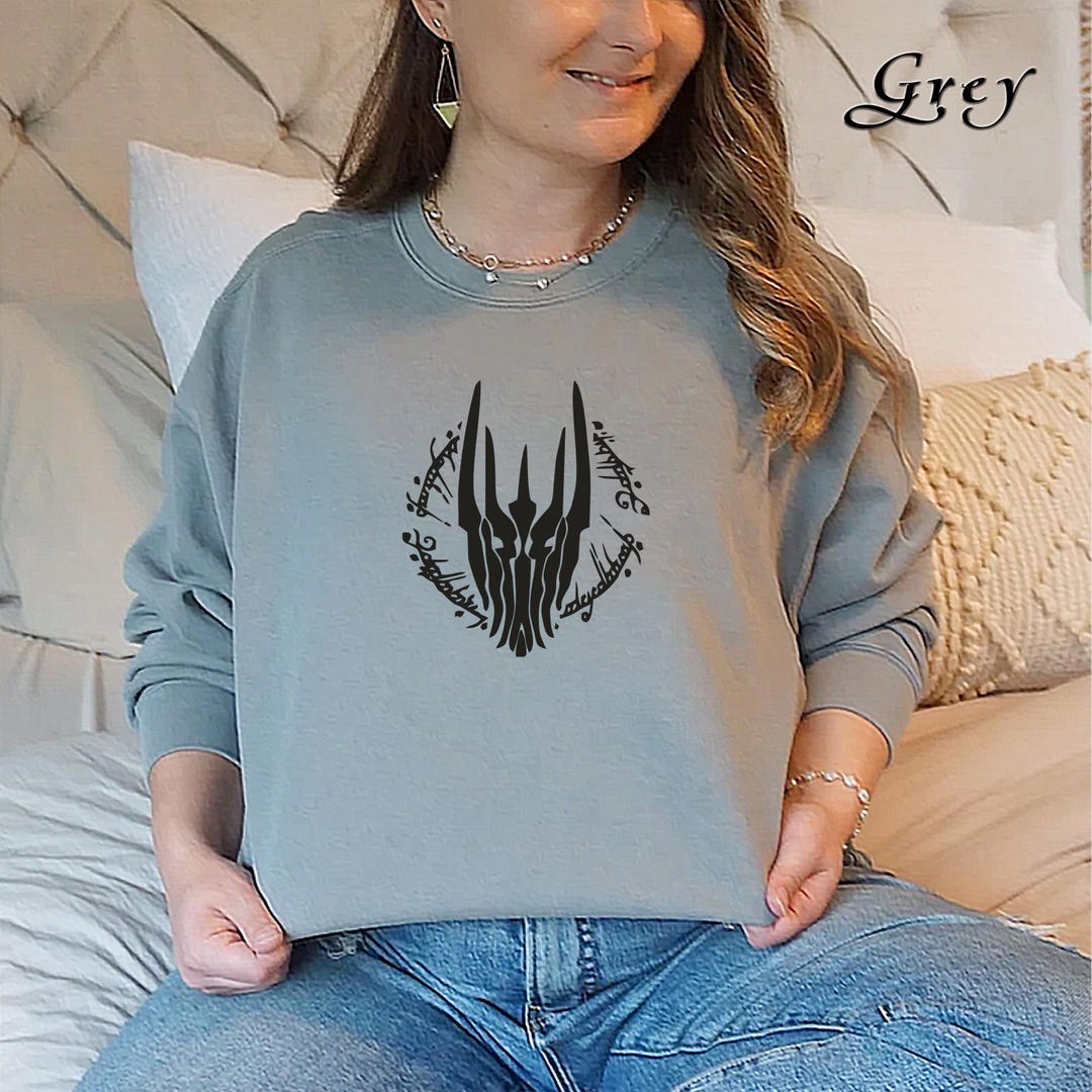 Lord of the Rings Sauron Symbol Sweatshirt, Lord of the Rings ...