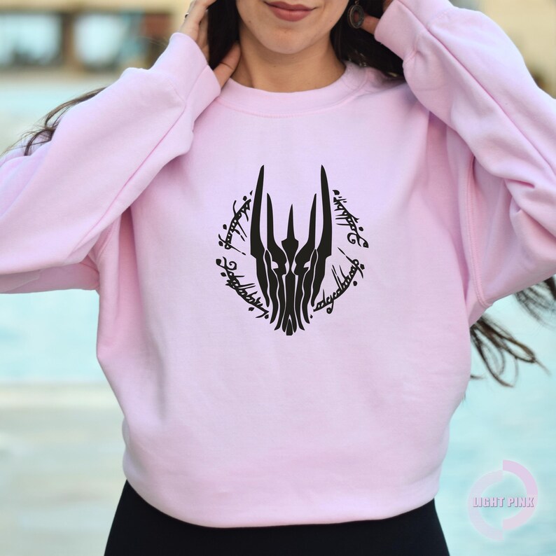 Lord of the Rings Sauron Symbol Sweatshirt, Lord of the Rings ...