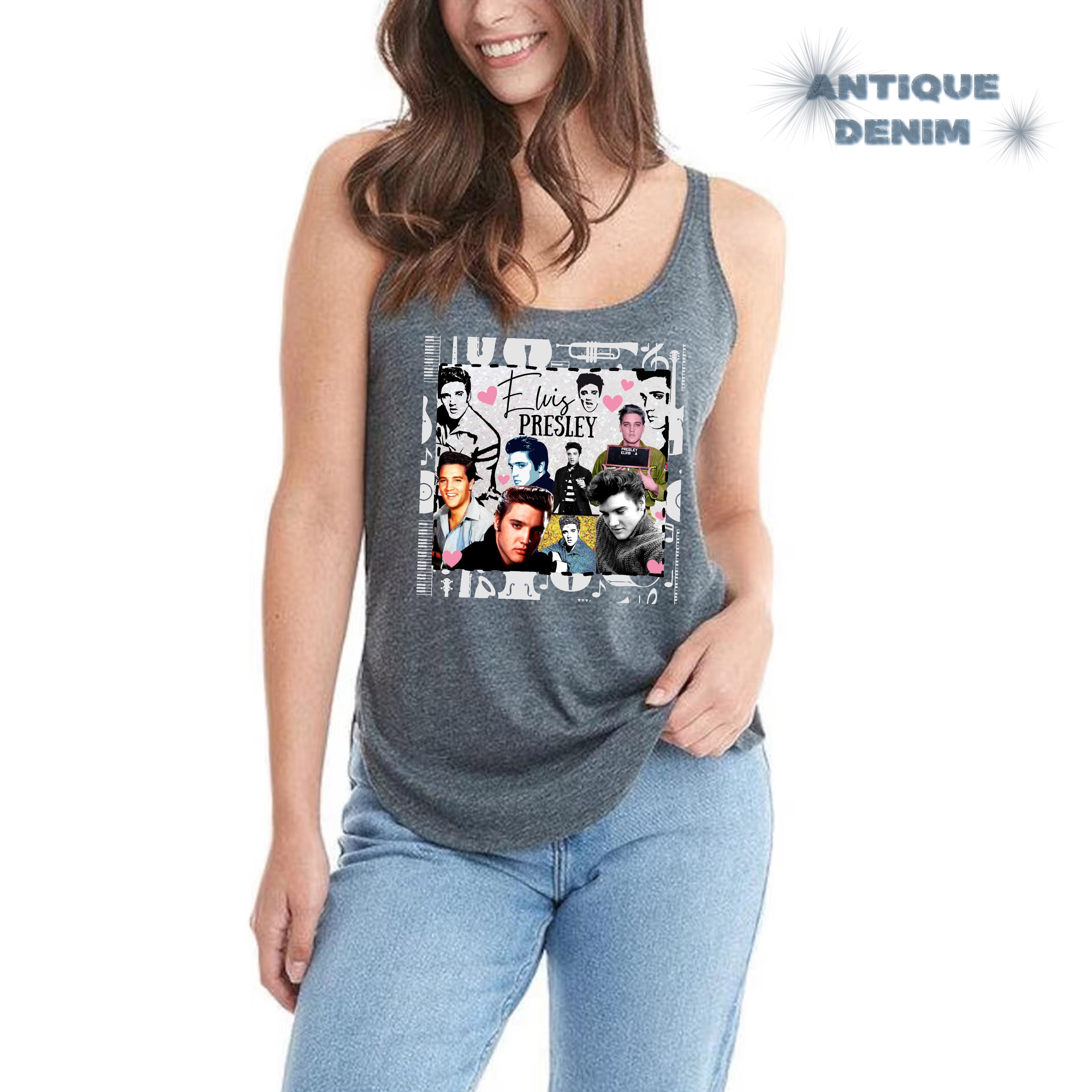 Elvis Presley Tank Top, Elvis Presley Gift, Elvis Presley Merch, Gift ...