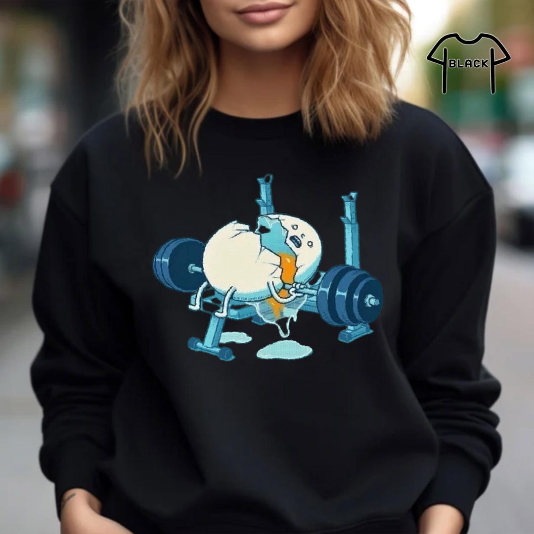 Funny Workout Sweatshirt, Gym Sweater for Women, Fitness Lover Crewneck ...