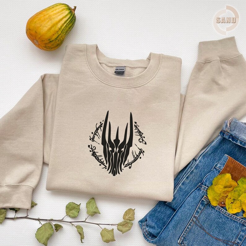 Lord of the Rings Sauron Symbol Sweatshirt, Lord of the Rings ...