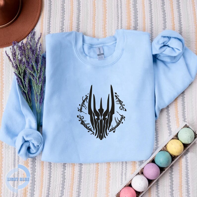 Lord of the Rings Sauron Symbol Sweatshirt, Lord of the Rings ...