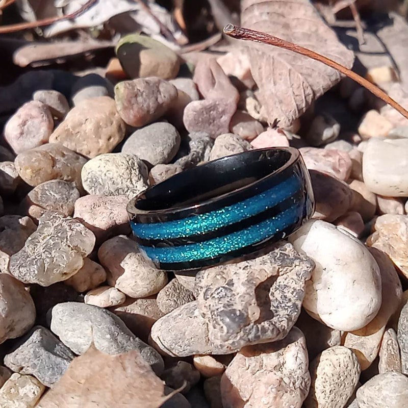 Inlay Ring - Etsy