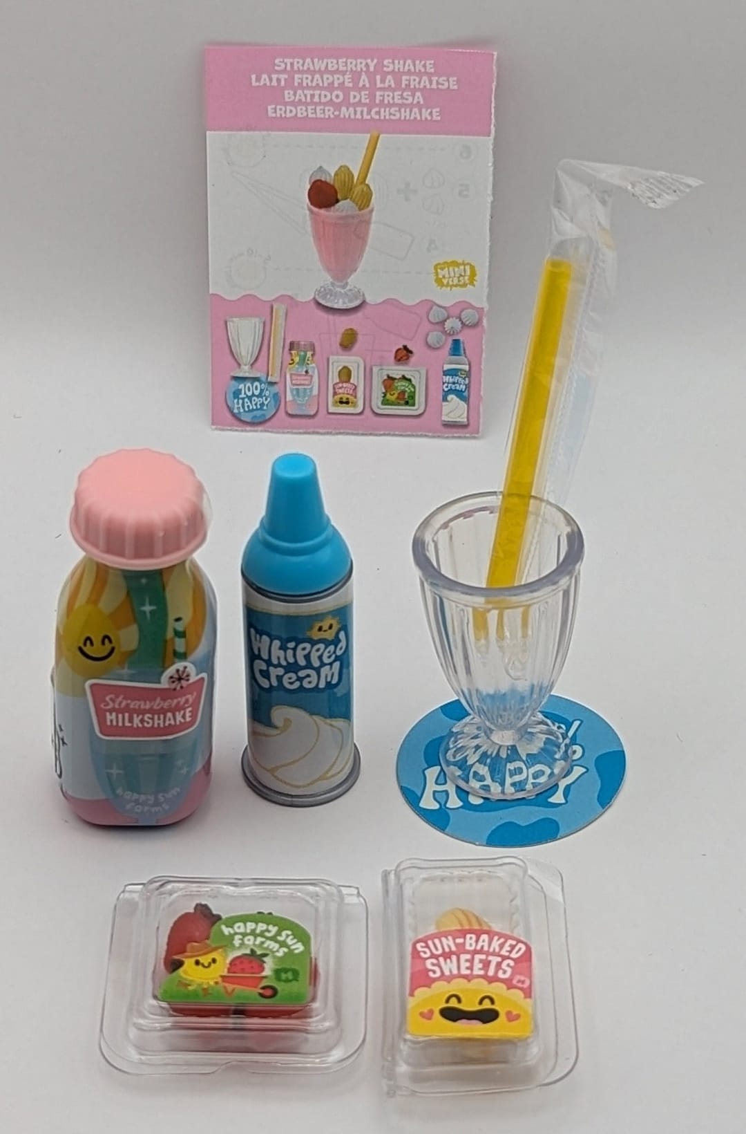 Miniverse Make It Mini Food Diner Series 1 - STRAWBERRY SHAKE - Etsy