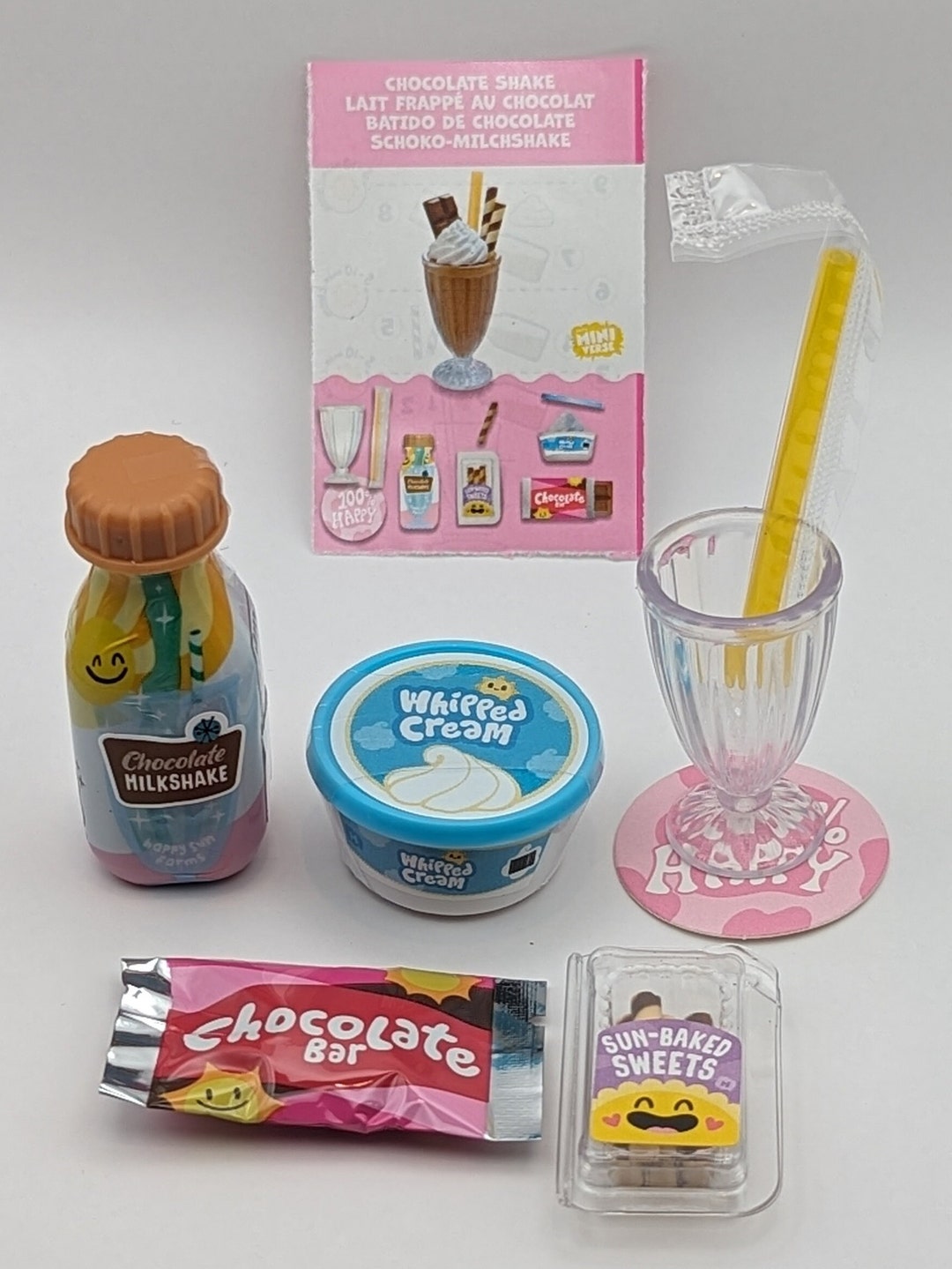 Miniverse Make It Mini Food Diner Series 1 - CHOCOLATE SHAKE - Etsy