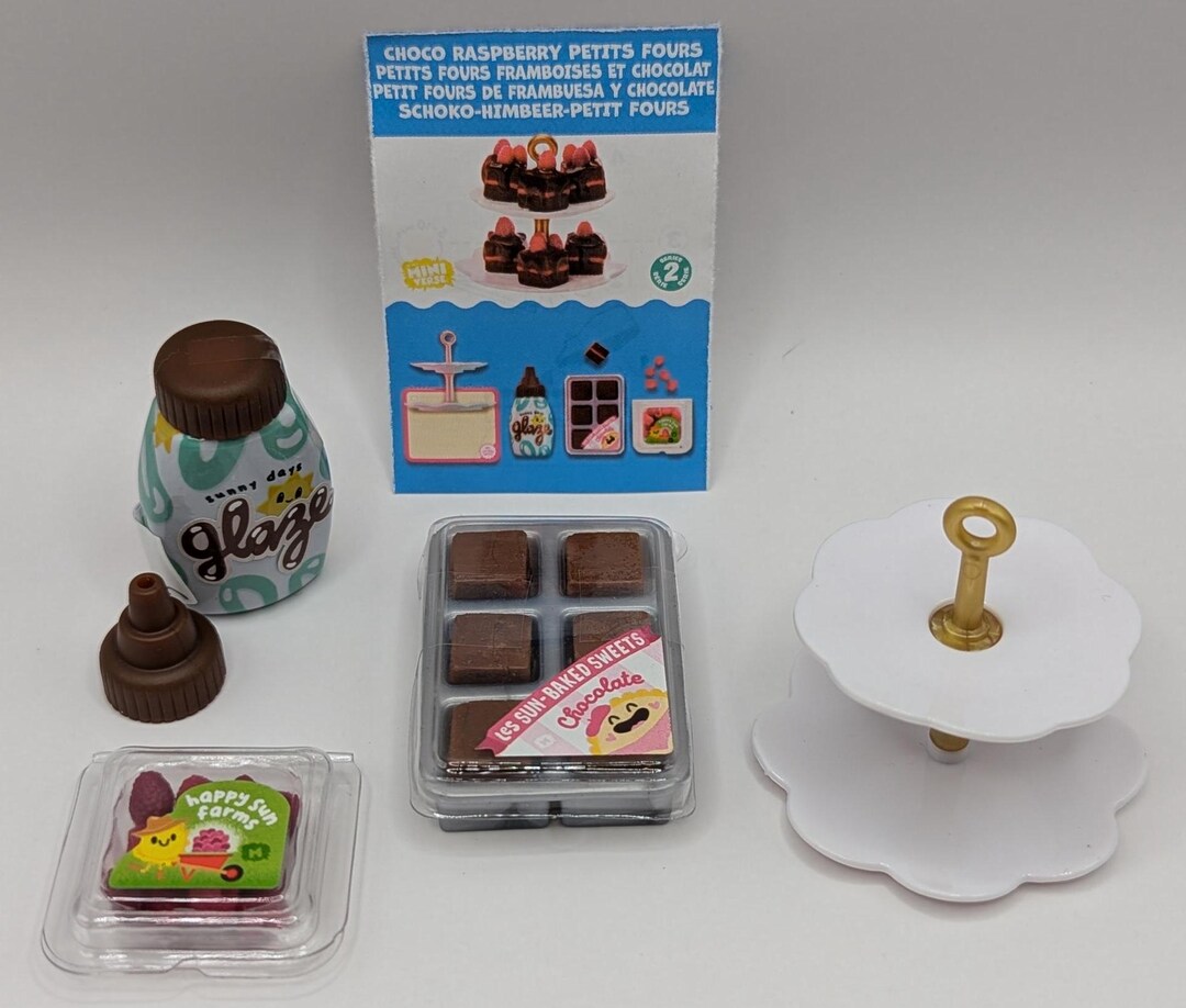 Miniverse Make It Mini Food Café Series 2, Wave 2 - CHOCO RASPBERRY ...