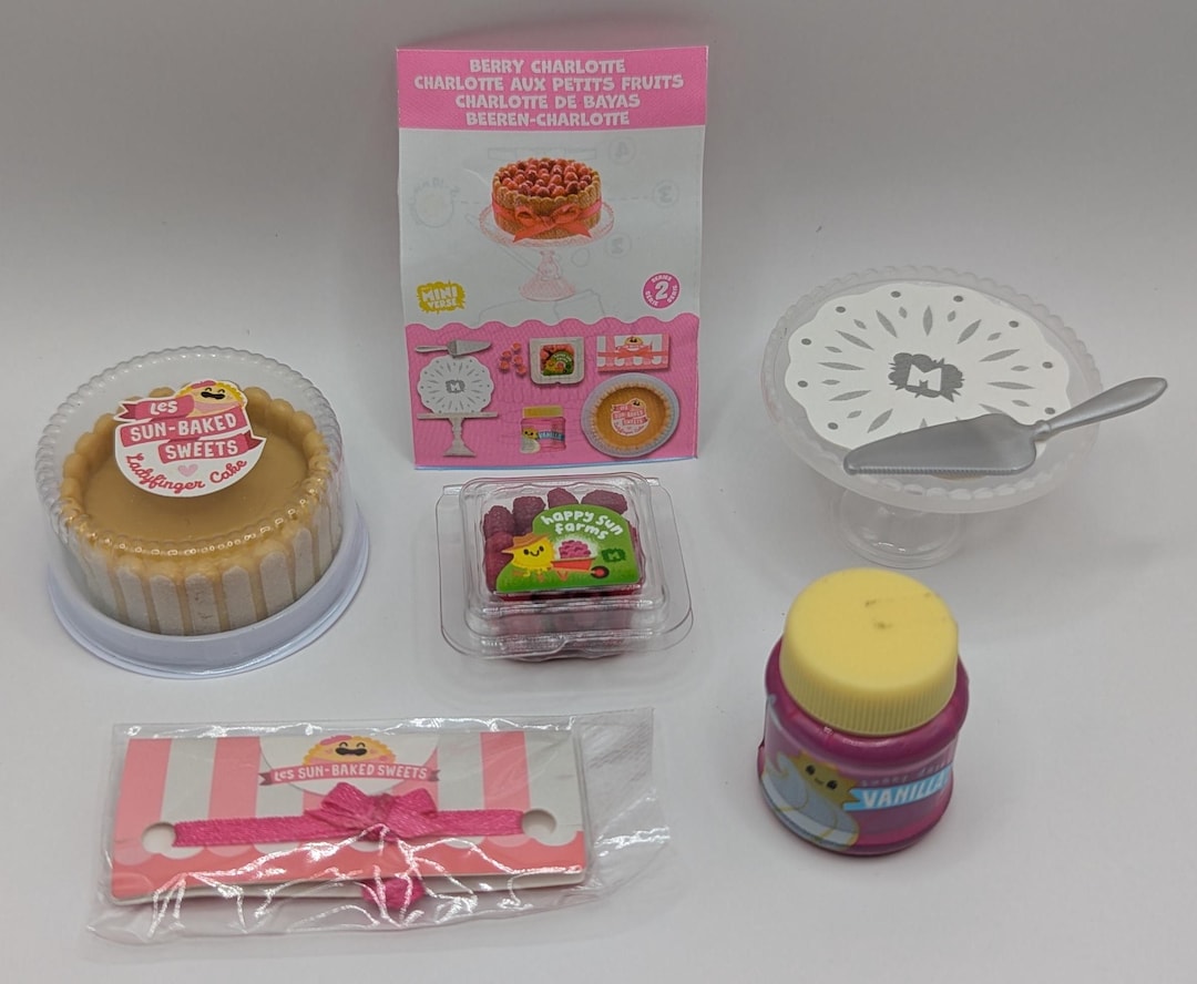Miniverse Make It Mini Food Diner Series 2, Wave 2 - BERRY CHARLOTTE - Etsy