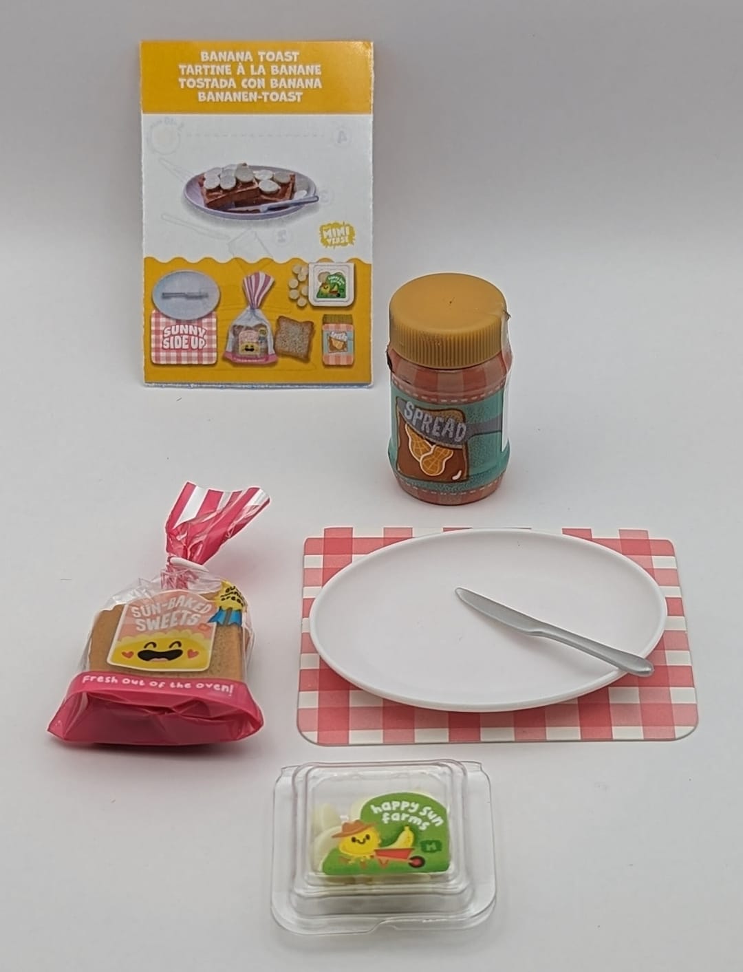 Miniverse Make It Mini Food Diner Series 1 - BANANA TOAST - Etsy