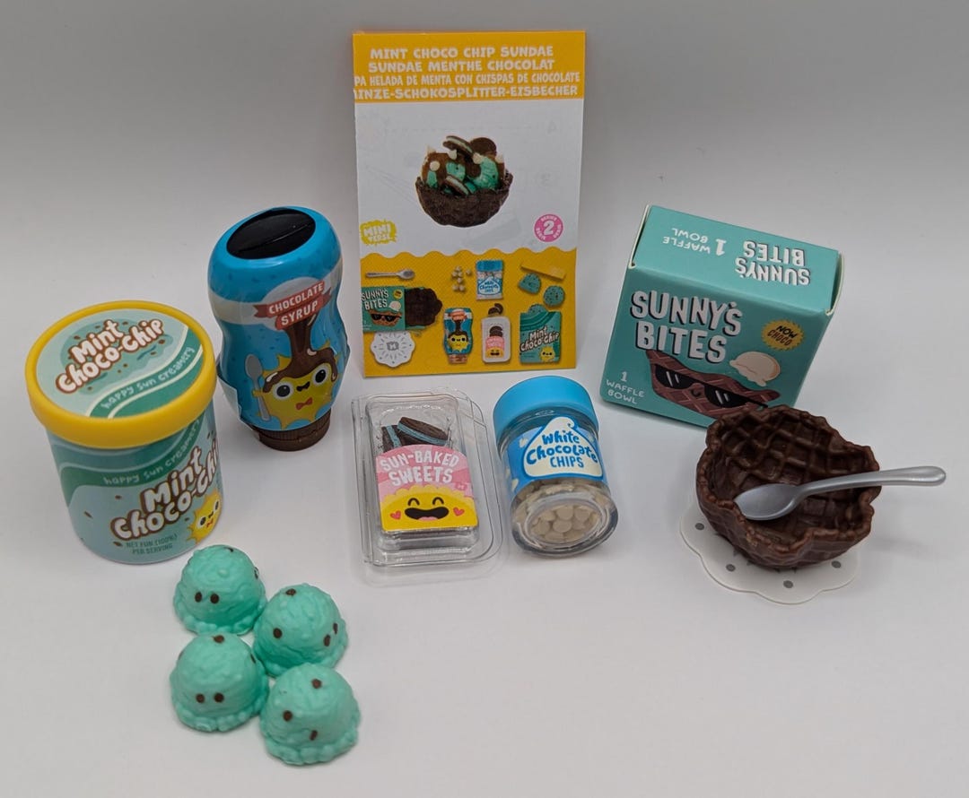Miniverse Make It Mini Food Diner Series 2, Wave 2 - MINT CHOCO CHIP ...