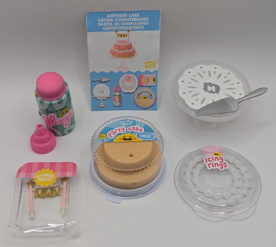 Miniverse Make It Mini Food Diner Series 2, Wave 1 - BIRTHDAY "yay ...