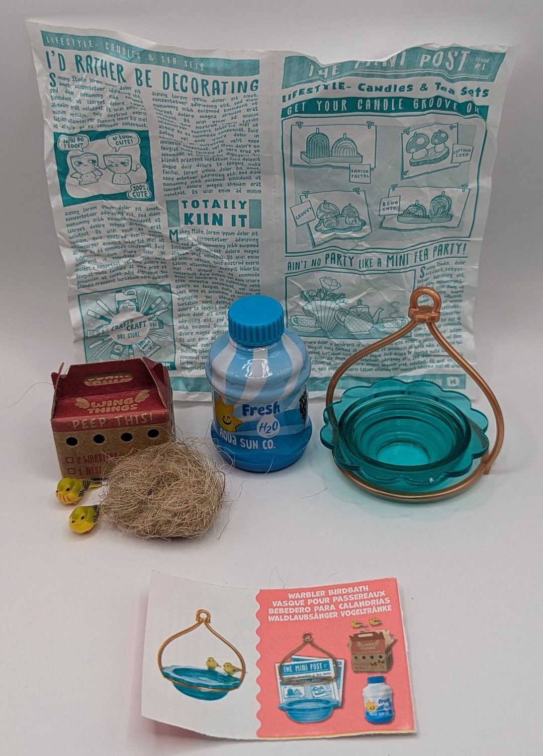 Miniverse Make It Mini Lifestyle Home Series 1, Wave 2 - WARBLER ...
