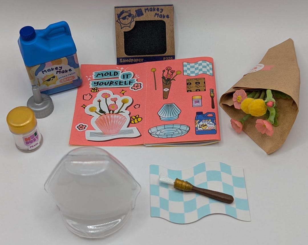 Miniverse Make It Mini Lifestyle Series 2 "mold It Yourself" - CORAL ...