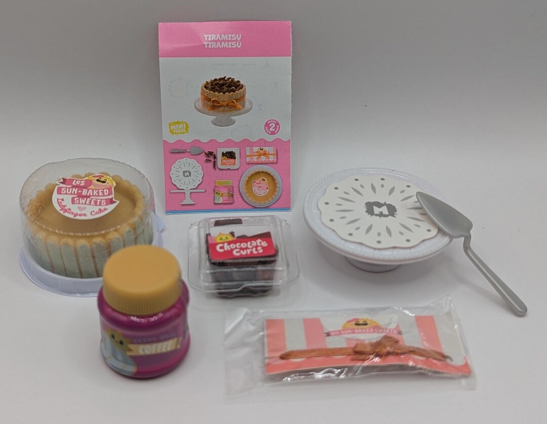 Miniverse Make It Mini Food Diner Series 2, Wave 1 - TIRAMISU - Etsy