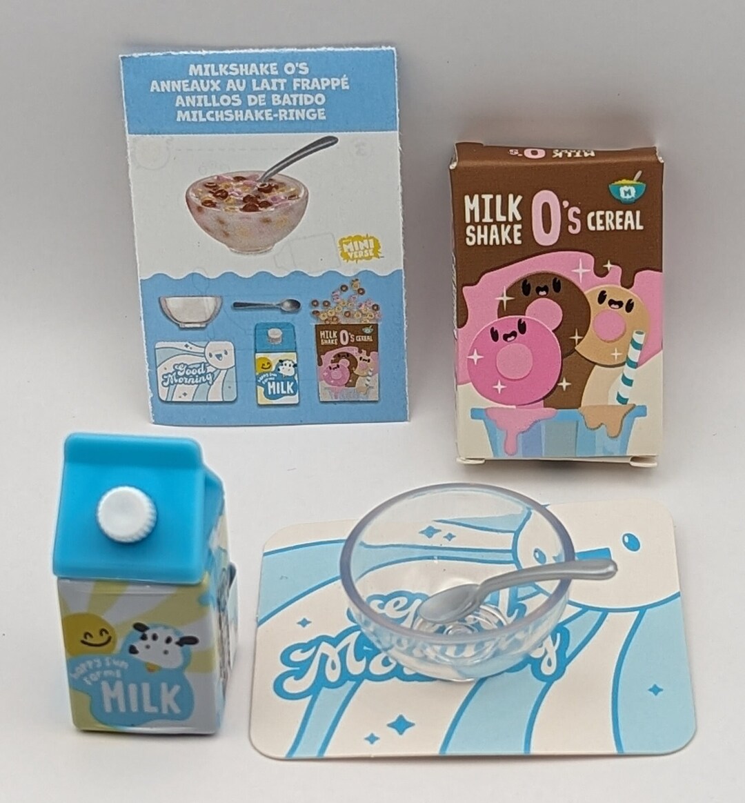 Miniverse Make It Mini Food Café Series 1 - MILKSHAKE O'S - Etsy