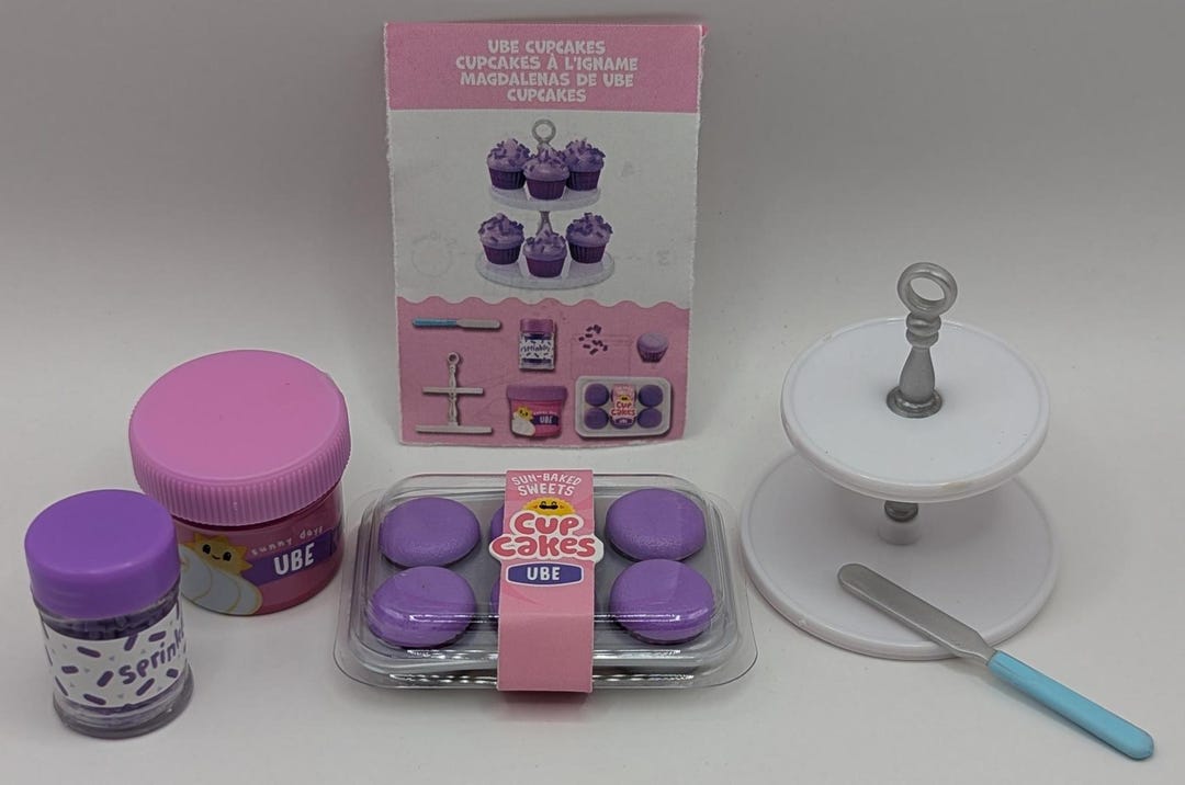 Miniverse Make It Mini Food Diner Series 3, Wave 2 - UBE CUPCAKES - Etsy