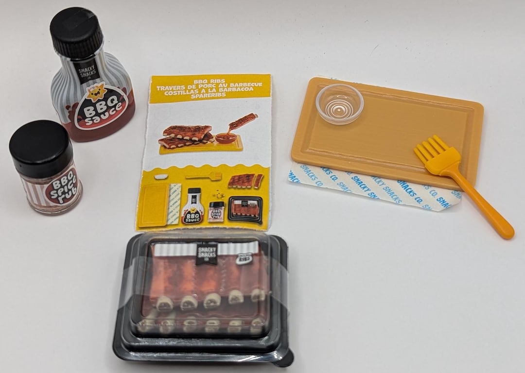 Miniverse Make It Mini Food Diner Series 3, Wave 2 - BBQ RIBS - Etsy
