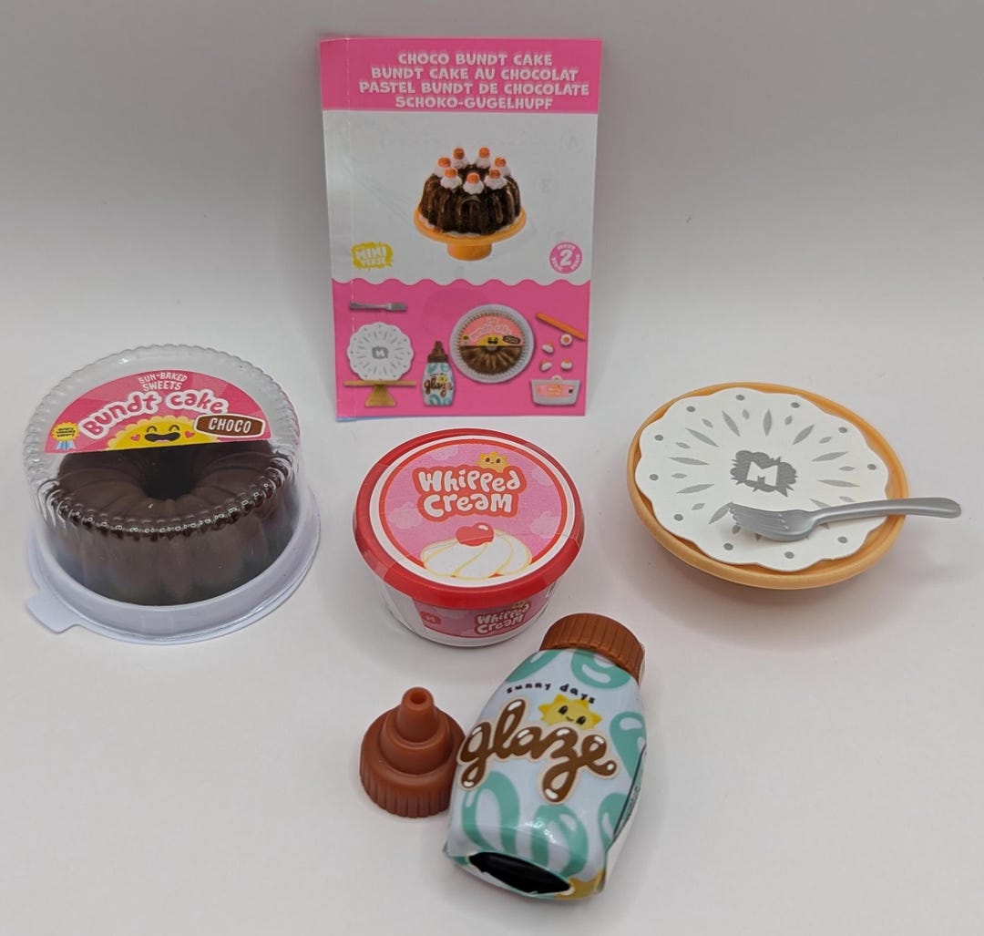 Miniverse Make It Mini Food Diner Series 2, Wave 2 - CHOCO BUNDT CAKE ...