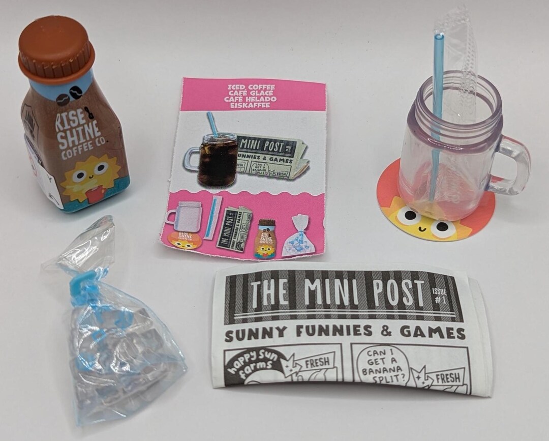 Miniverse Make It Mini Food Café Series 3, Wave 2 - ICED COFFEE - Etsy